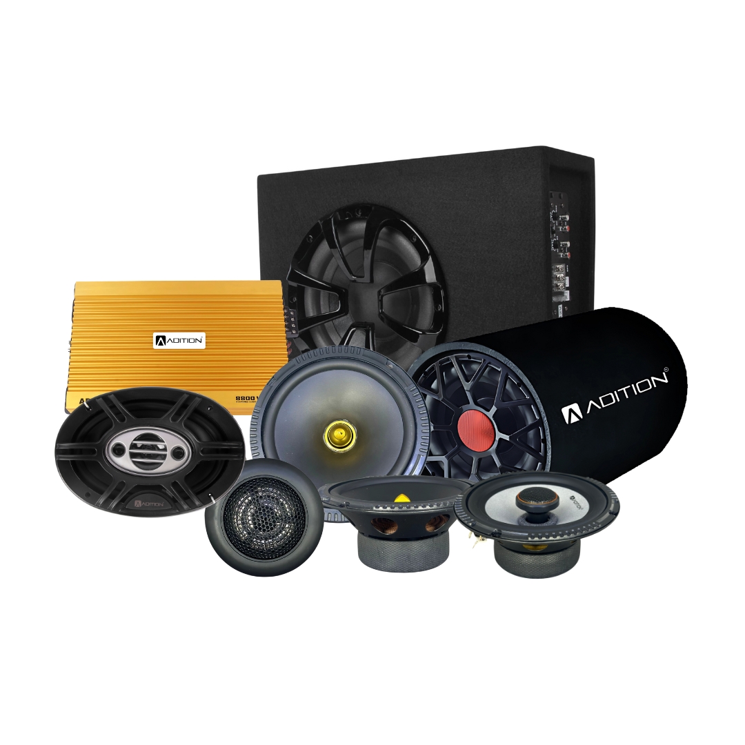 Buy Car Speakers & Audio Systems from Adition | High Range